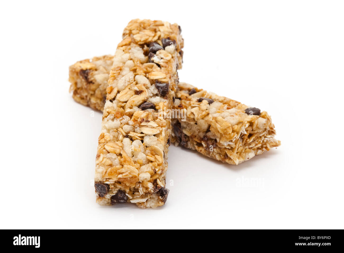 Energy bar with white background close up Stock Photo - Alamy