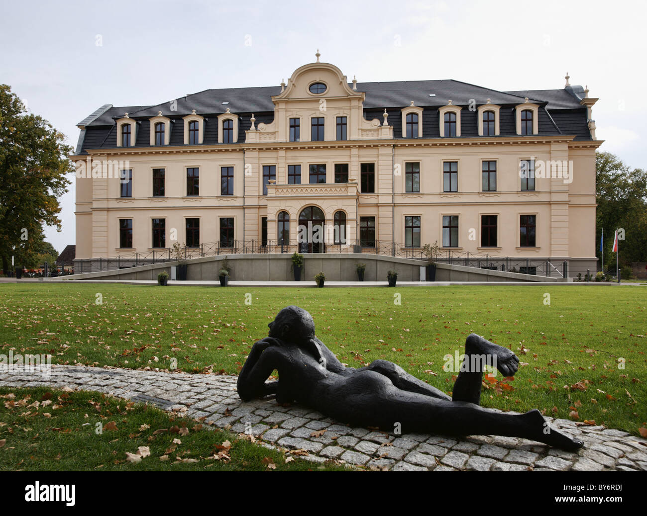 Ribbeck Castle, Ribbeck, Havelland, Land Brandenburg, Germany Stock ...