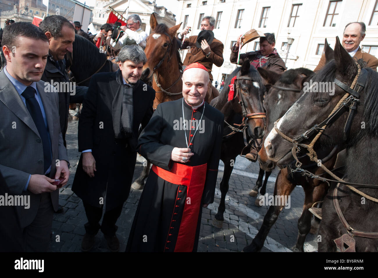 Italy animals blessing hi-res stock photography and images - Alamy