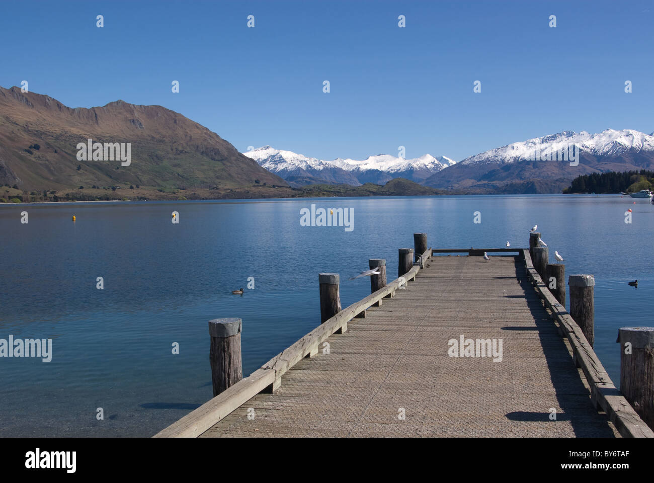 Wanaka wharf hi-res stock photography and images - Alamy