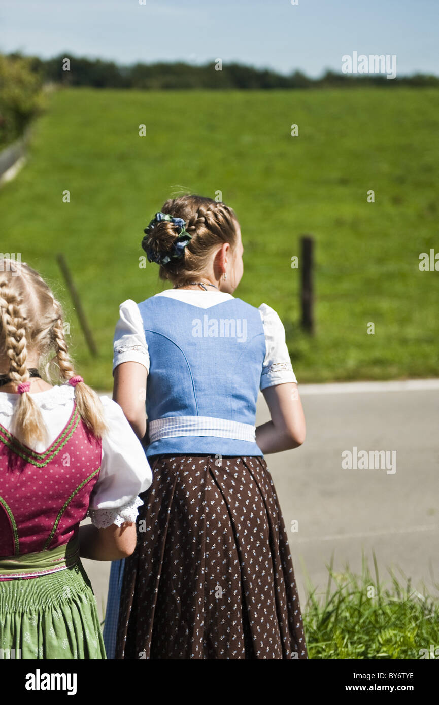 Bavarian braids hi-res stock photography and images - Alamy