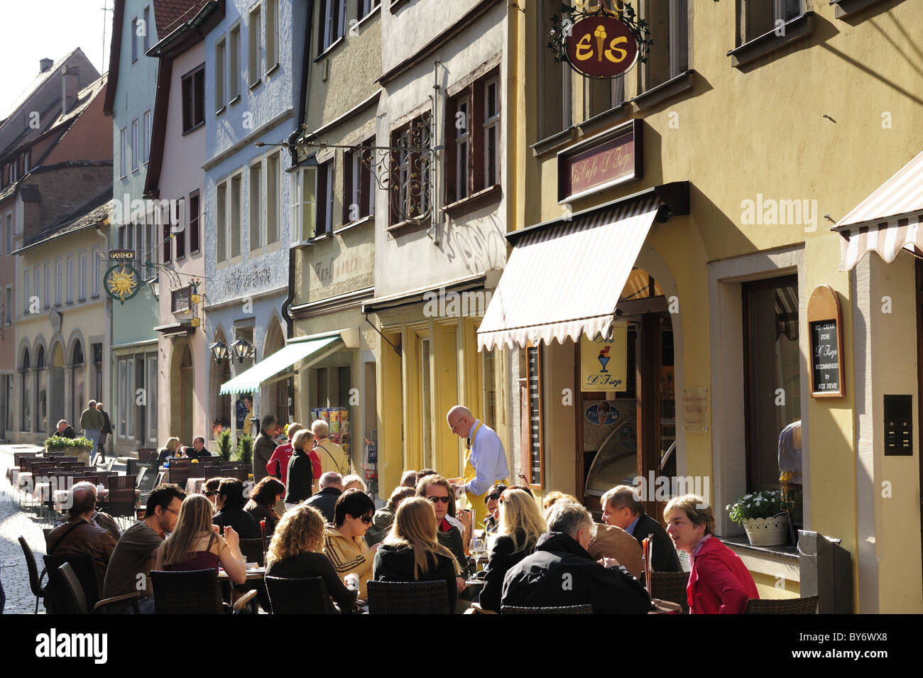 Cafe Rothenburg High Resolution Stock Photography and Images - Alamy