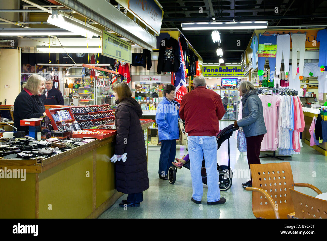 Indoor Market Stalls England High Resolution Stock Photography and ...