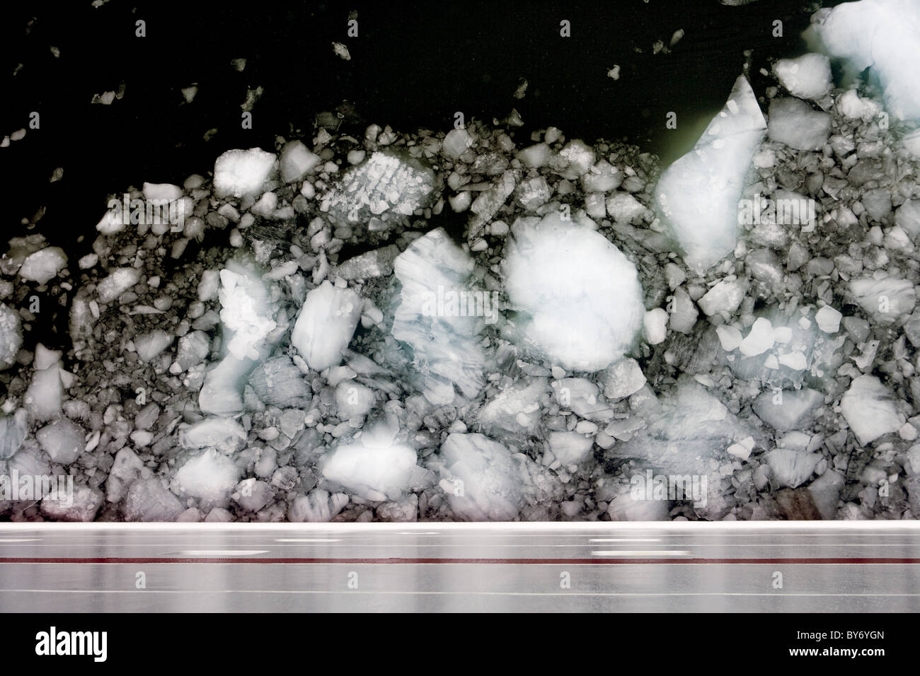 Garibaldi glacier cruise hi-res stock photography and images - Alamy