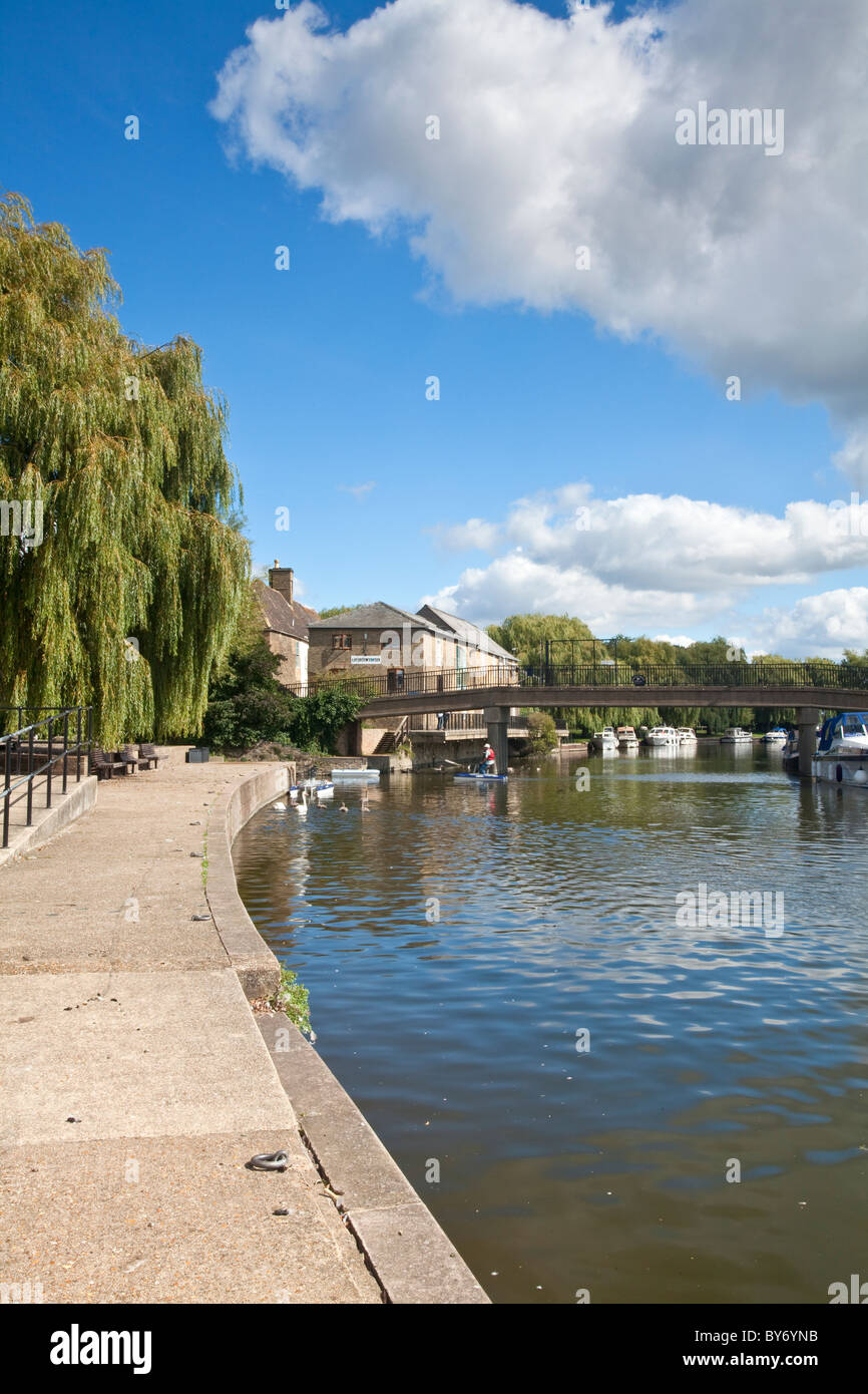 River Ouse at Ely on a bright summers day Stock Photo - Alamy