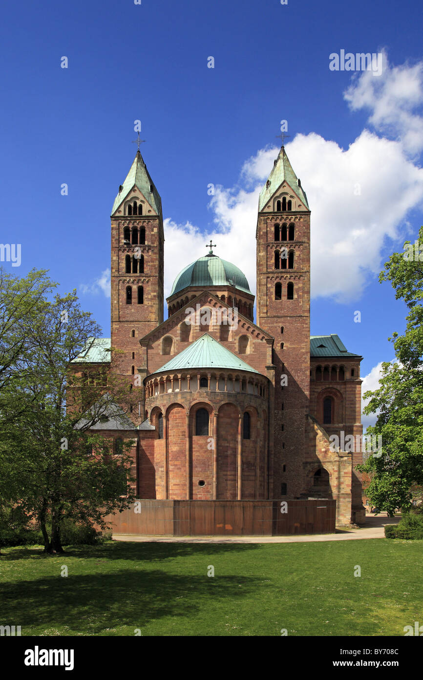 Speyer Cathedral, Speyer, Rhine, Rhineland-Palatinate, Germany Stock ...
