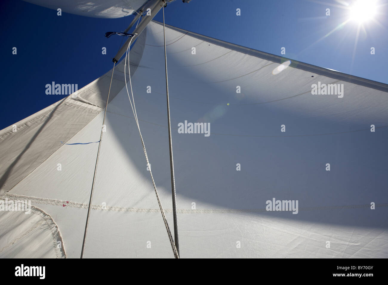 Back lit sails hi-res stock photography and images - Alamy