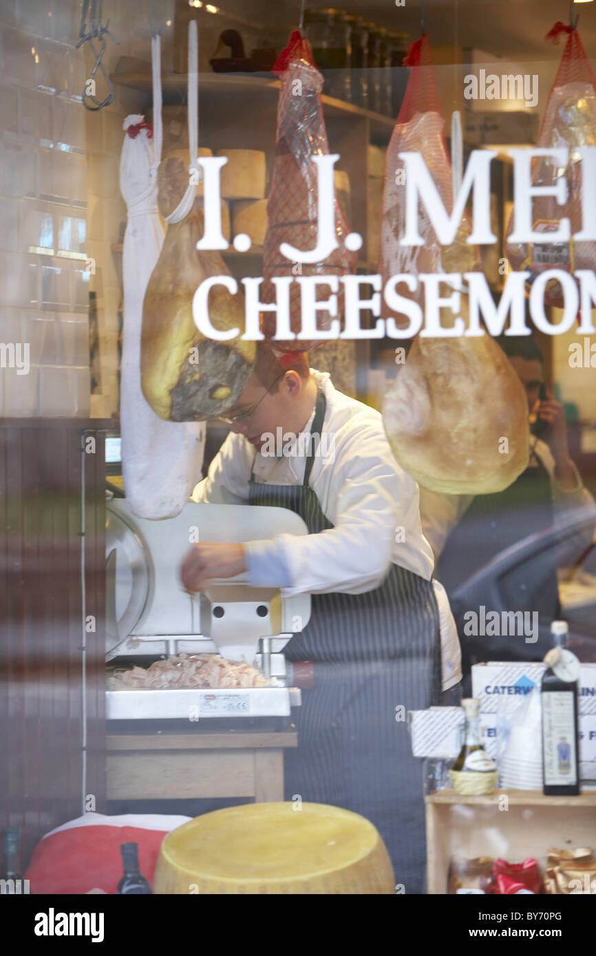 Butcher working, in St. Andrews, Scottland Stock Photo - Alamy