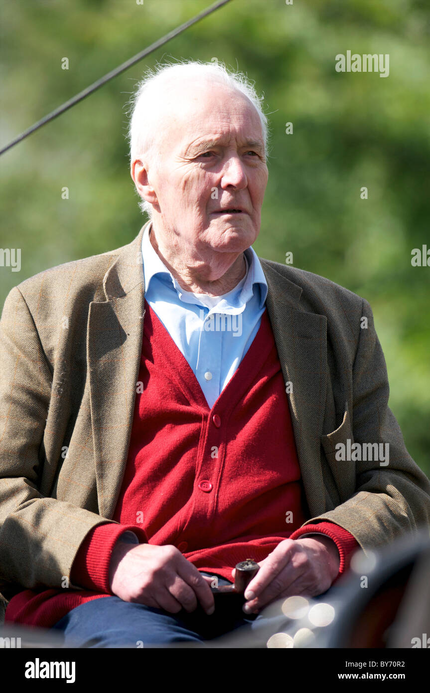 Tony Benn MP at Burston Strike School Rally Stock Photo - Alamy