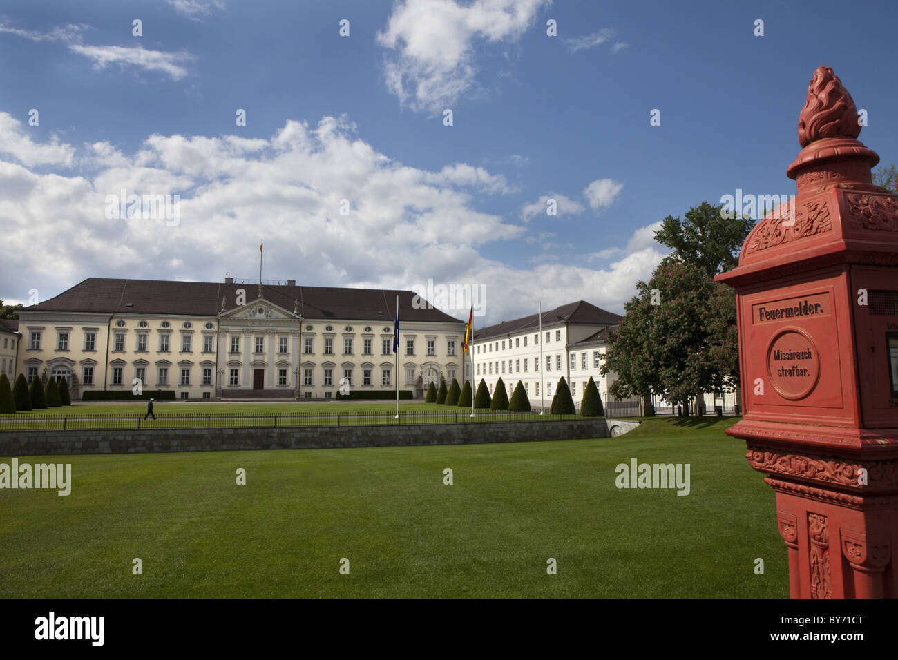 Bellevue Palace, official residence of the President of Germany, Berlin ...
