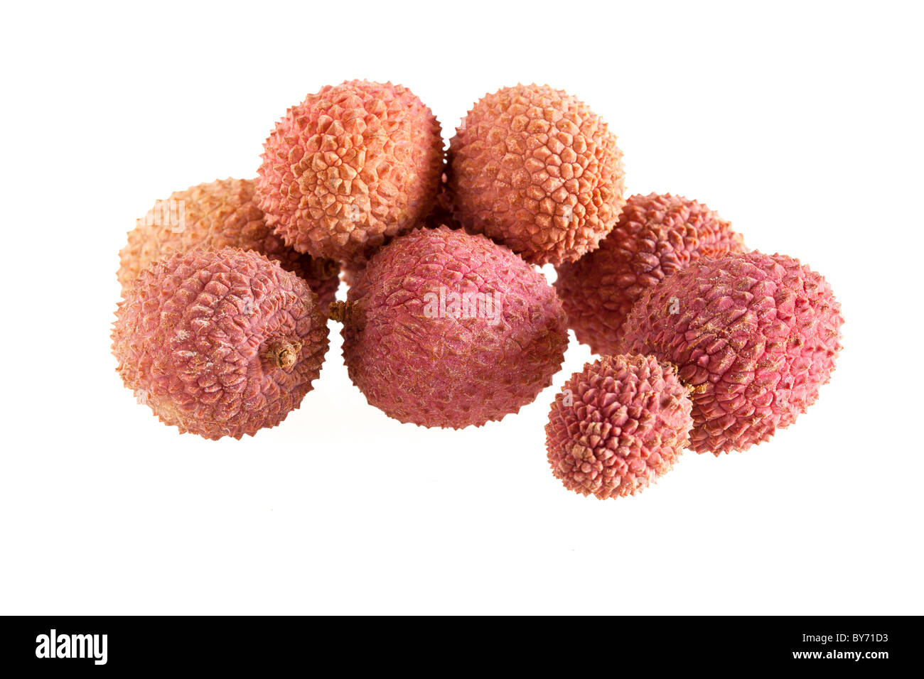 Food - Fruits - Lychees Stock Photo - Alamy