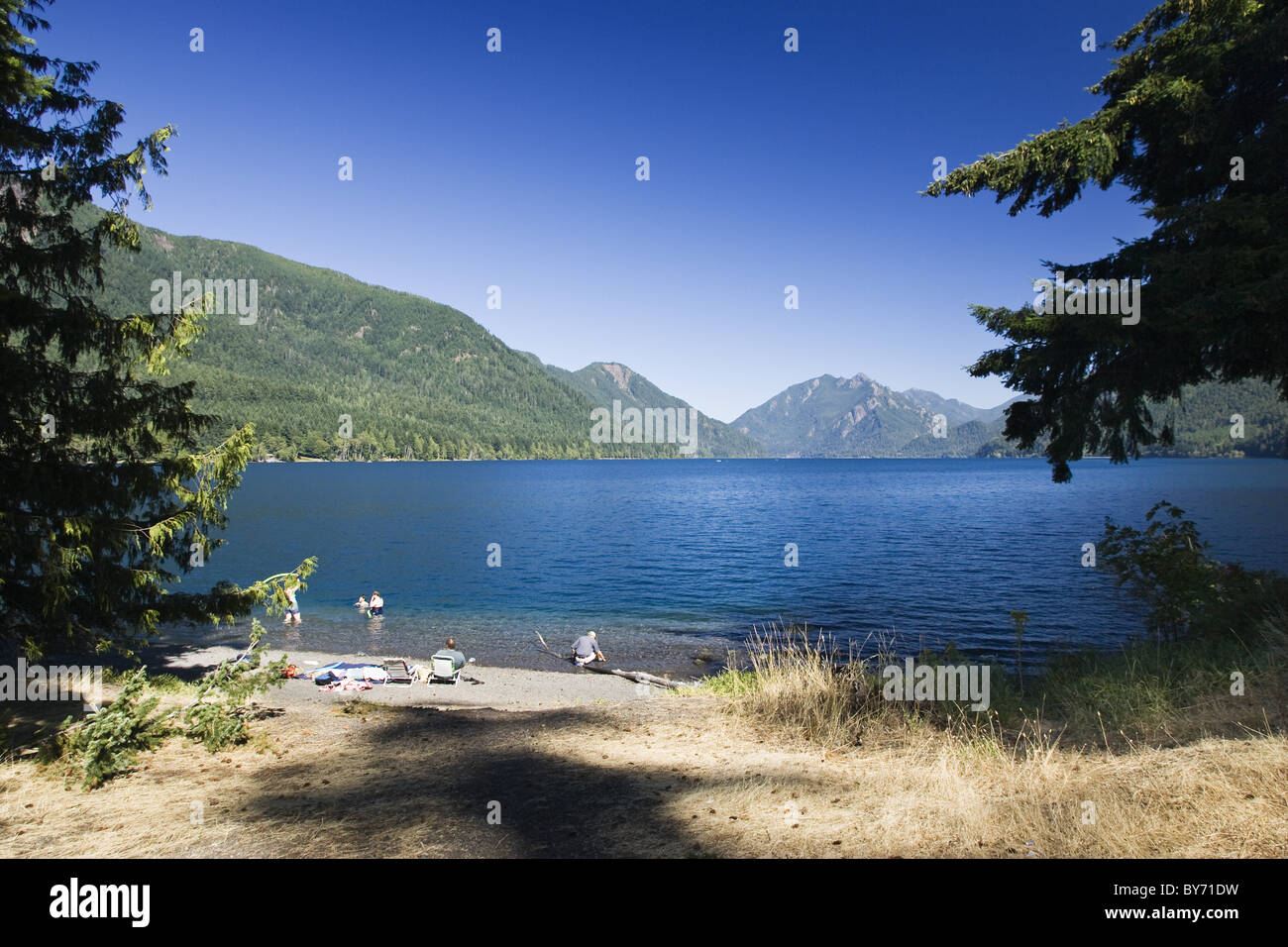 Over crescent lake park hi-res stock photography and images - Alamy