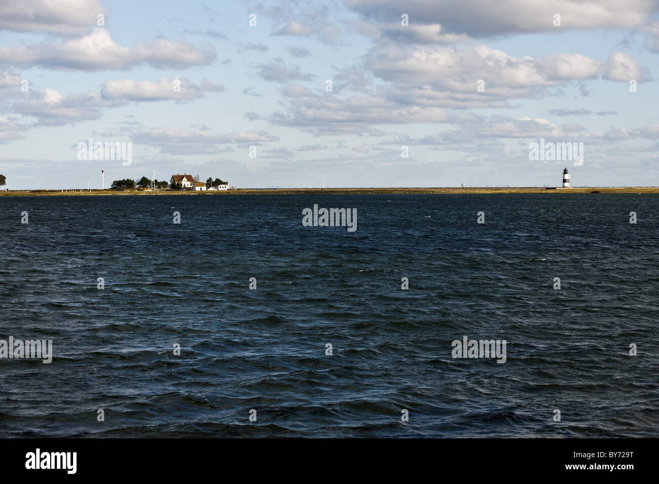 Baltic Sea coast, Port Olpenitz, Kappeln, Schleswig-Holstein, Germany ...