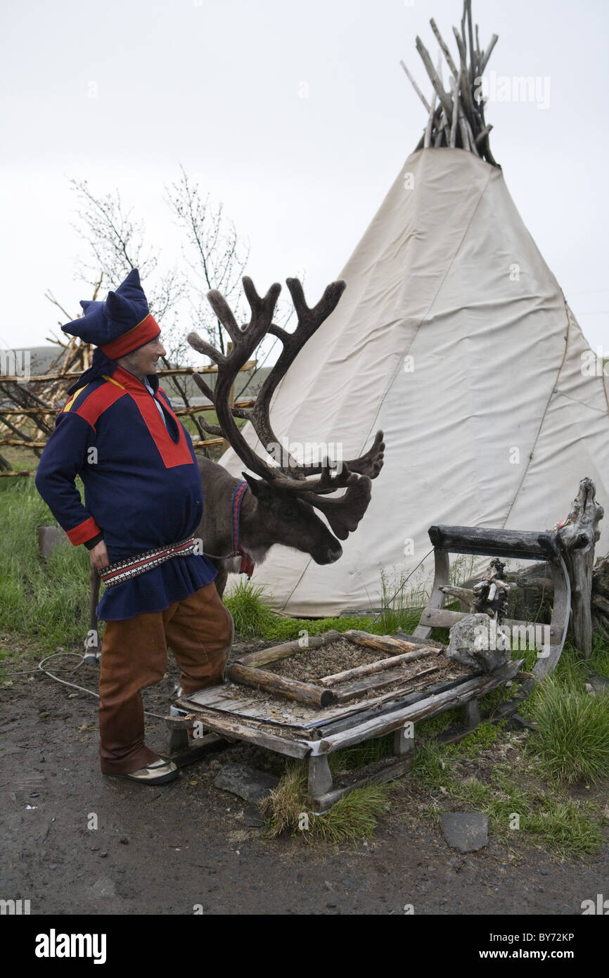Tent of sami people hi-res stock photography and images - Alamy