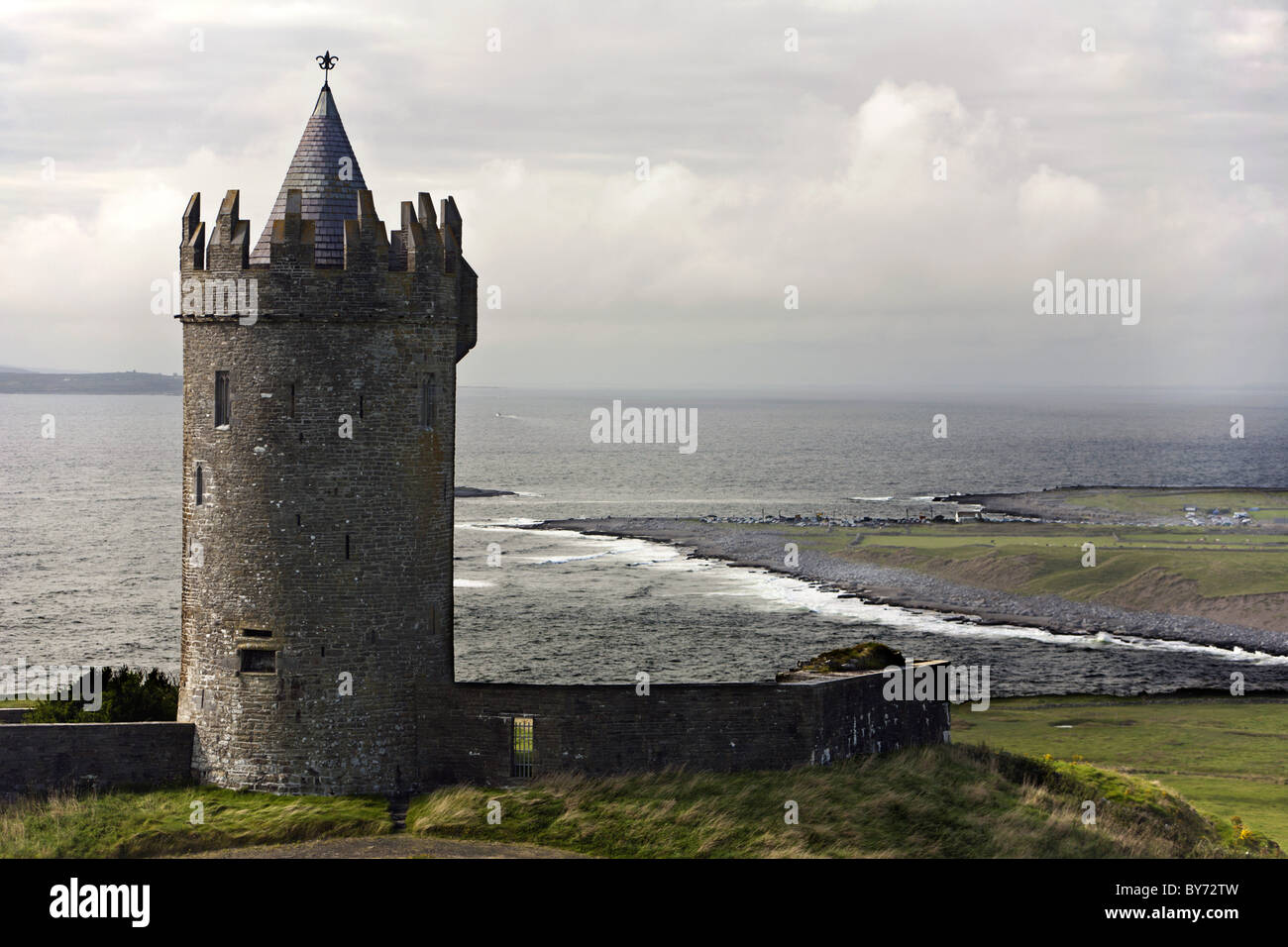 Doonagore Castle near Doolin, County Clare, Ireland Stock Photo - Alamy