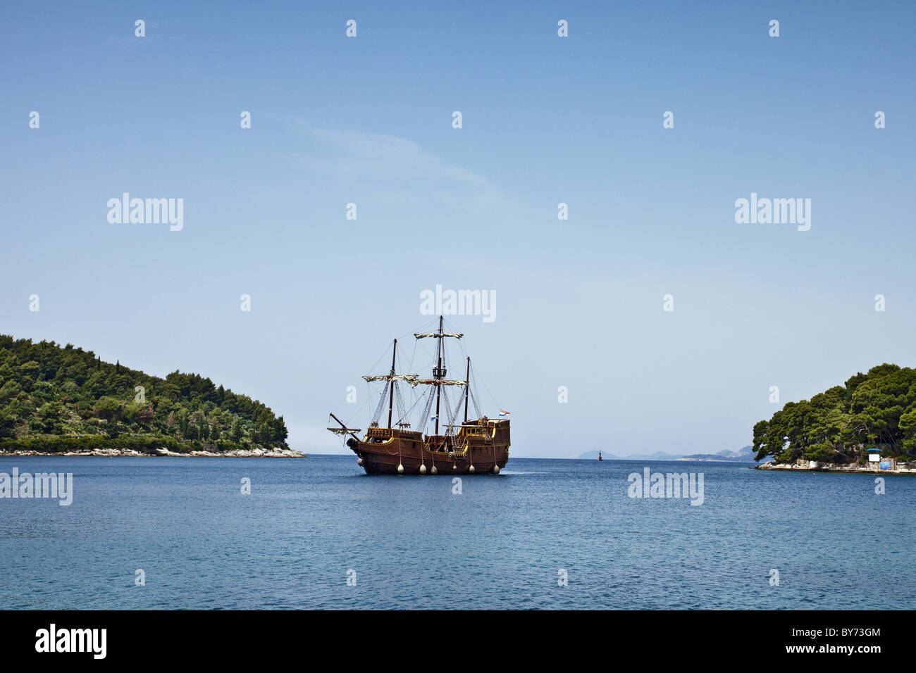 Croatia ship hi-res stock photography and images - Alamy