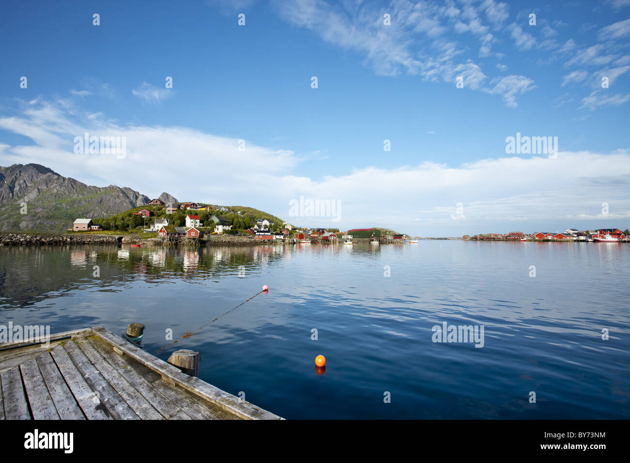 Reine village, Moskenesoya, Lofoten Islands, North Norway, Norway Stock ...