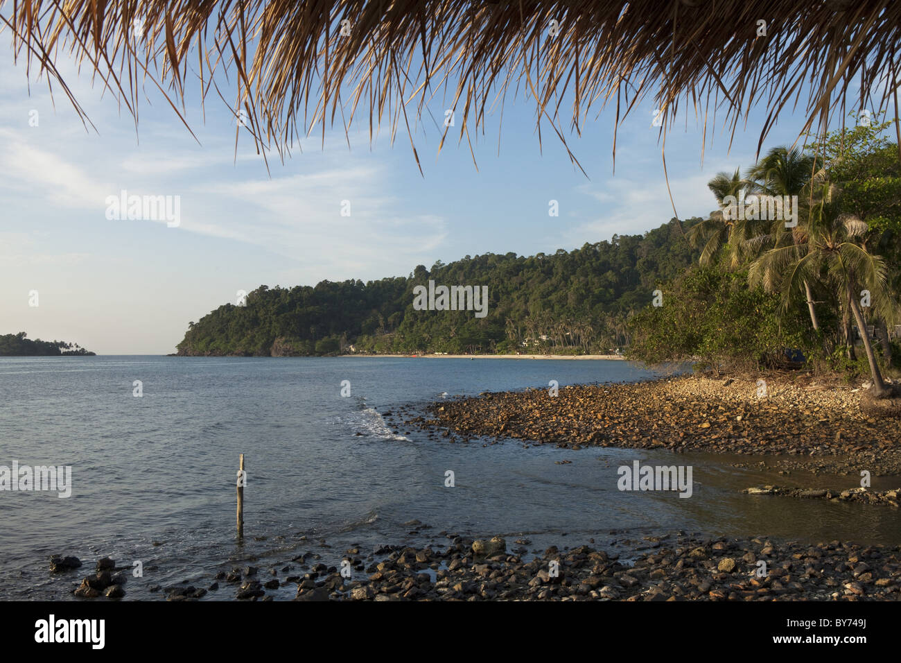 Ta Nam Beach, called Lonely Beach, westcoast of Koh Chang Island, Trat ...