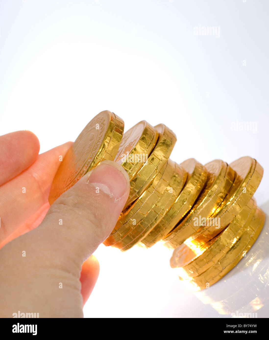 Shape made up coins hi-res stock photography and images - Alamy