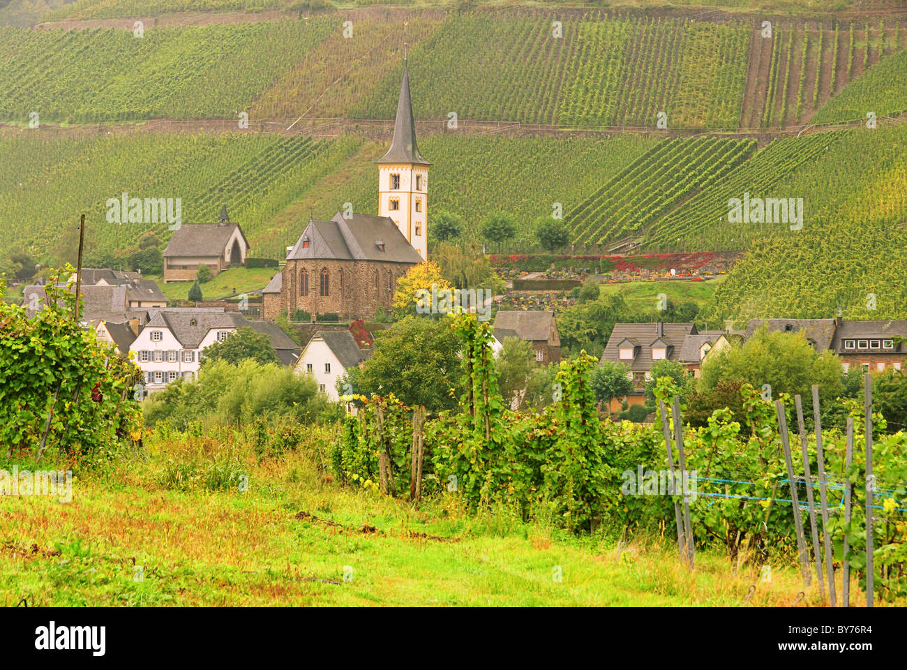 Bremm Kirche - Bremm church 01 Stock Photo - Alamy
