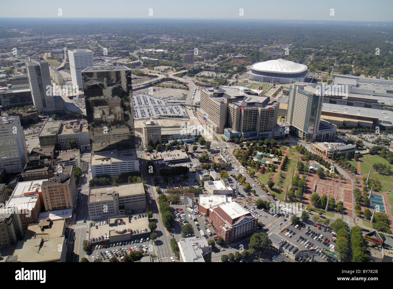 Atlanta Georgia,downtown,Westin Peachtree Plaza,Sun Dial,restaurant ...