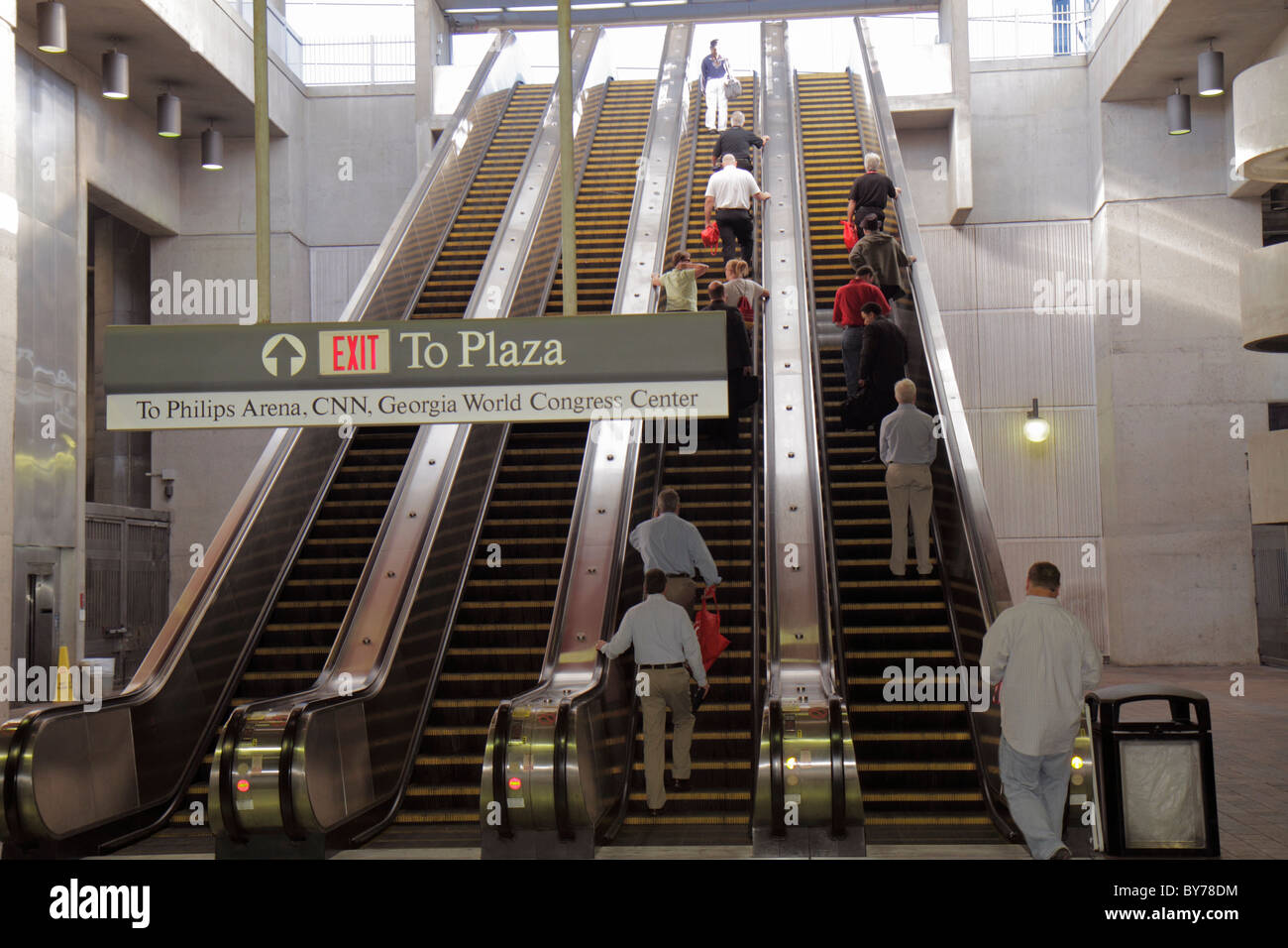 Cnn center marta station hi-res stock photography and images - Alamy
