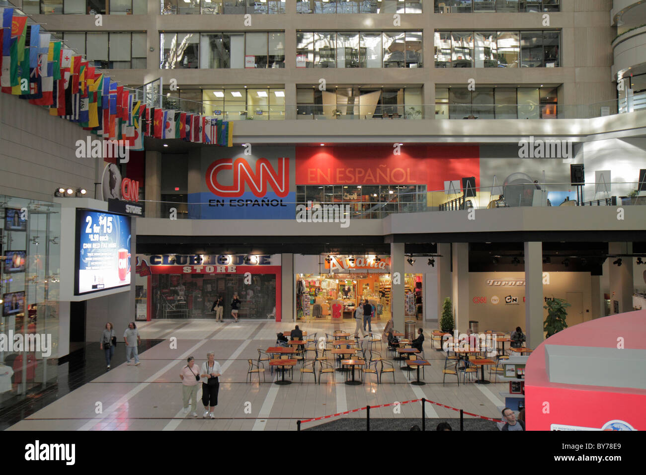 Atlanta georgia cnn center atrium hi-res stock photography and images ...
