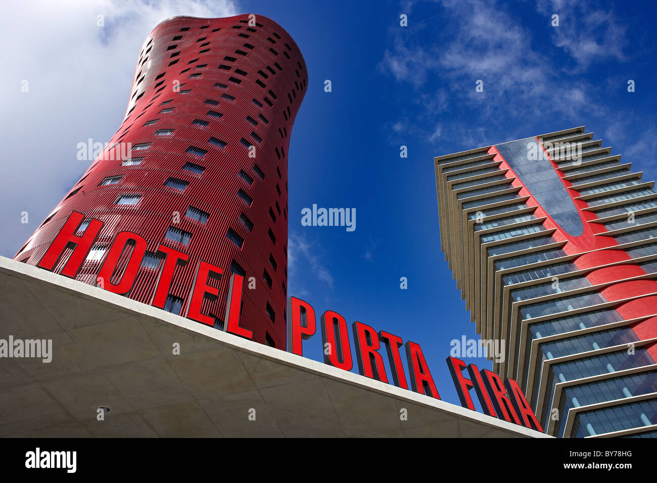 Hotel Porta Fira in Barcelona. Spain Stock Photo - Alamy