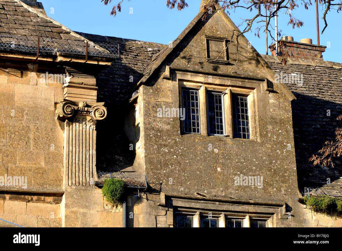 Building in High Street, Chipping Campden, Gloucestershire, England, UK ...