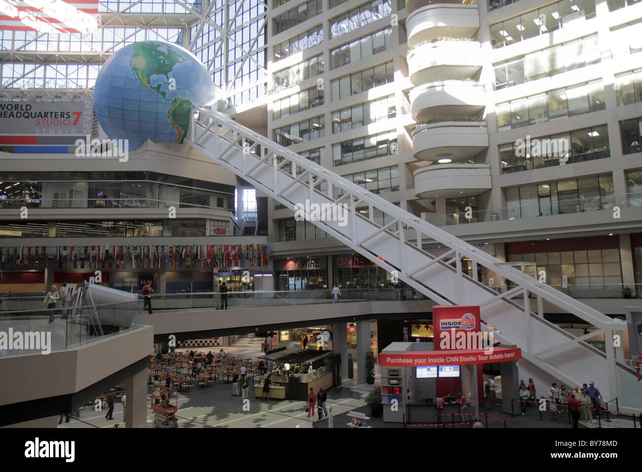 Atlanta Georgia,CNN Center,Cable News Network,television news,media ...