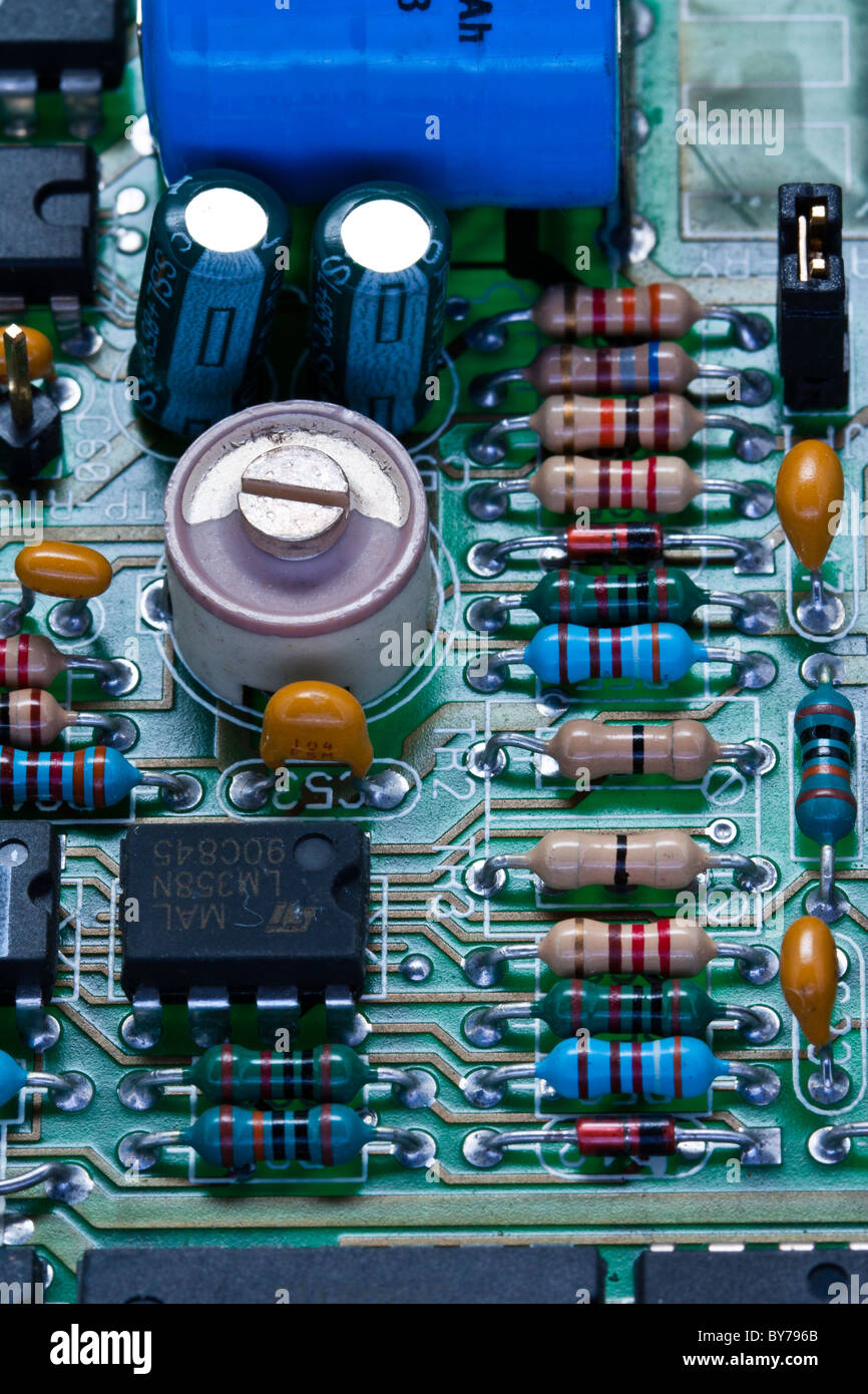 Printed circuit board pcb ics hi-res stock photography and images - Alamy