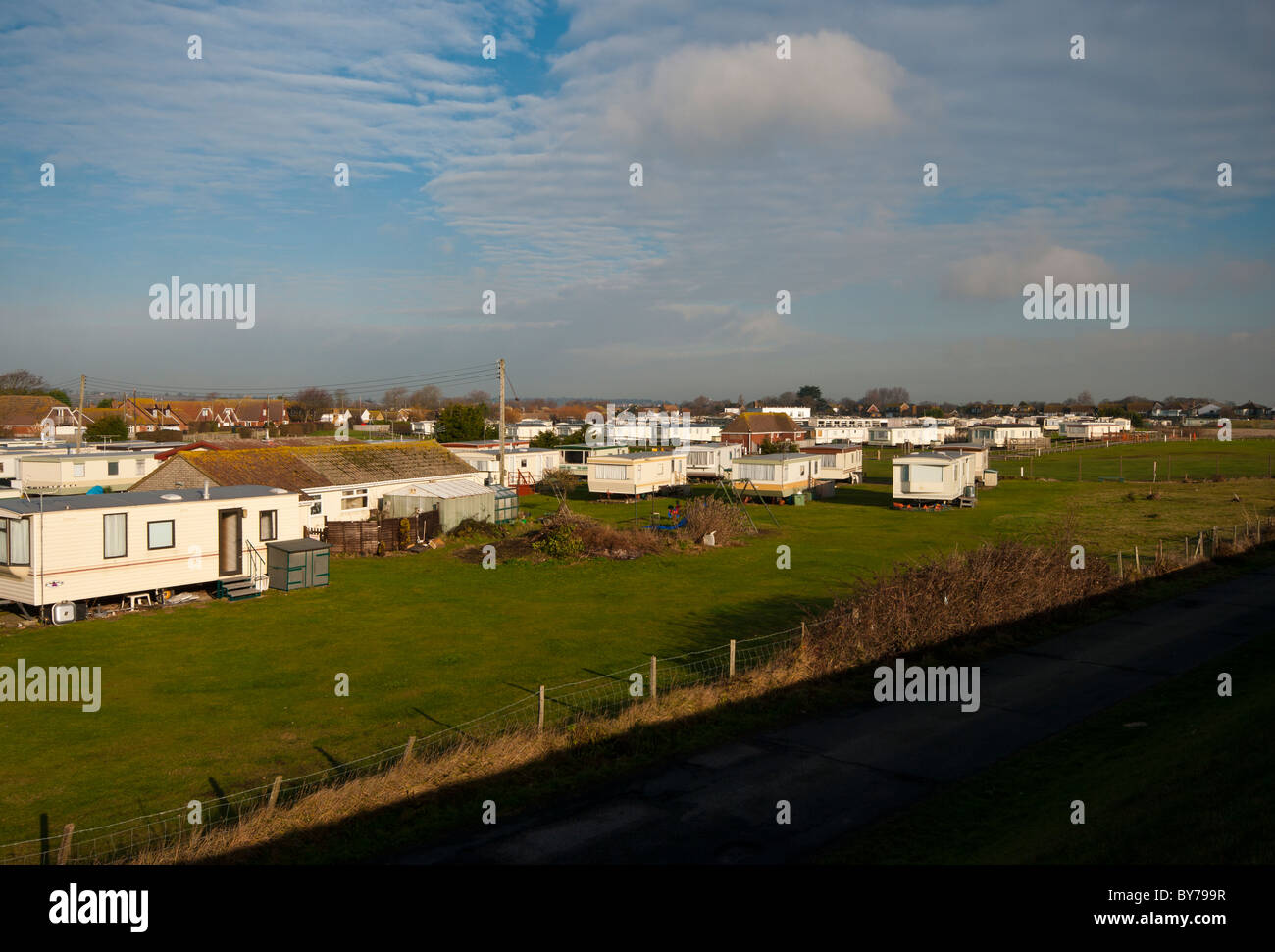 Static caravans hi-res stock photography and images - Alamy