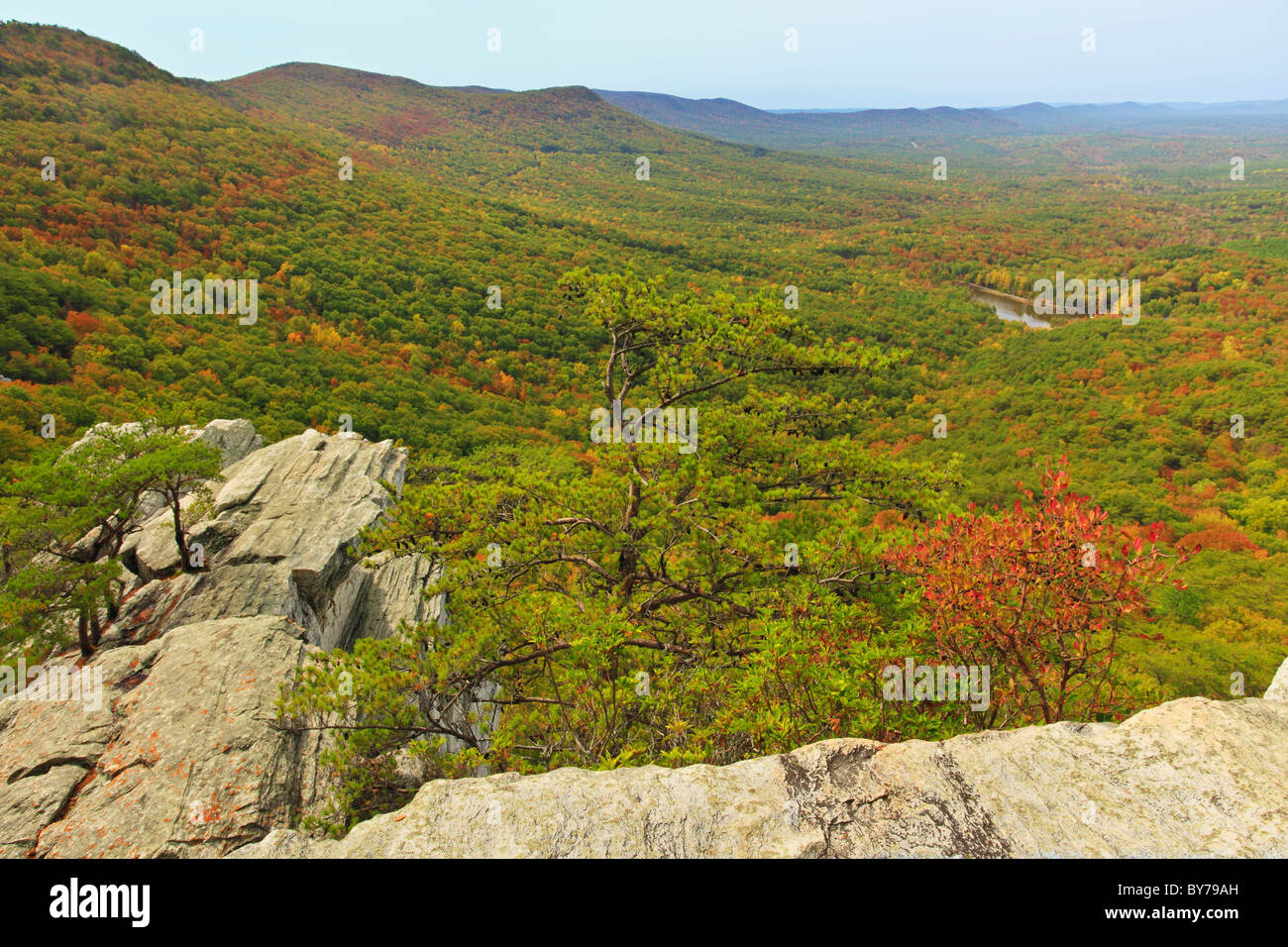 Rock Gardens Trail, Cheaha State Park, Delta, Alabama, USA Stock Photo ...
