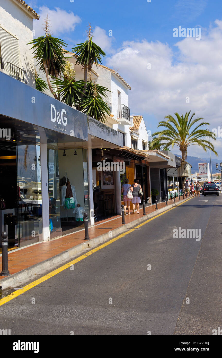 Marbella shops hi-res stock photography and images - Alamy