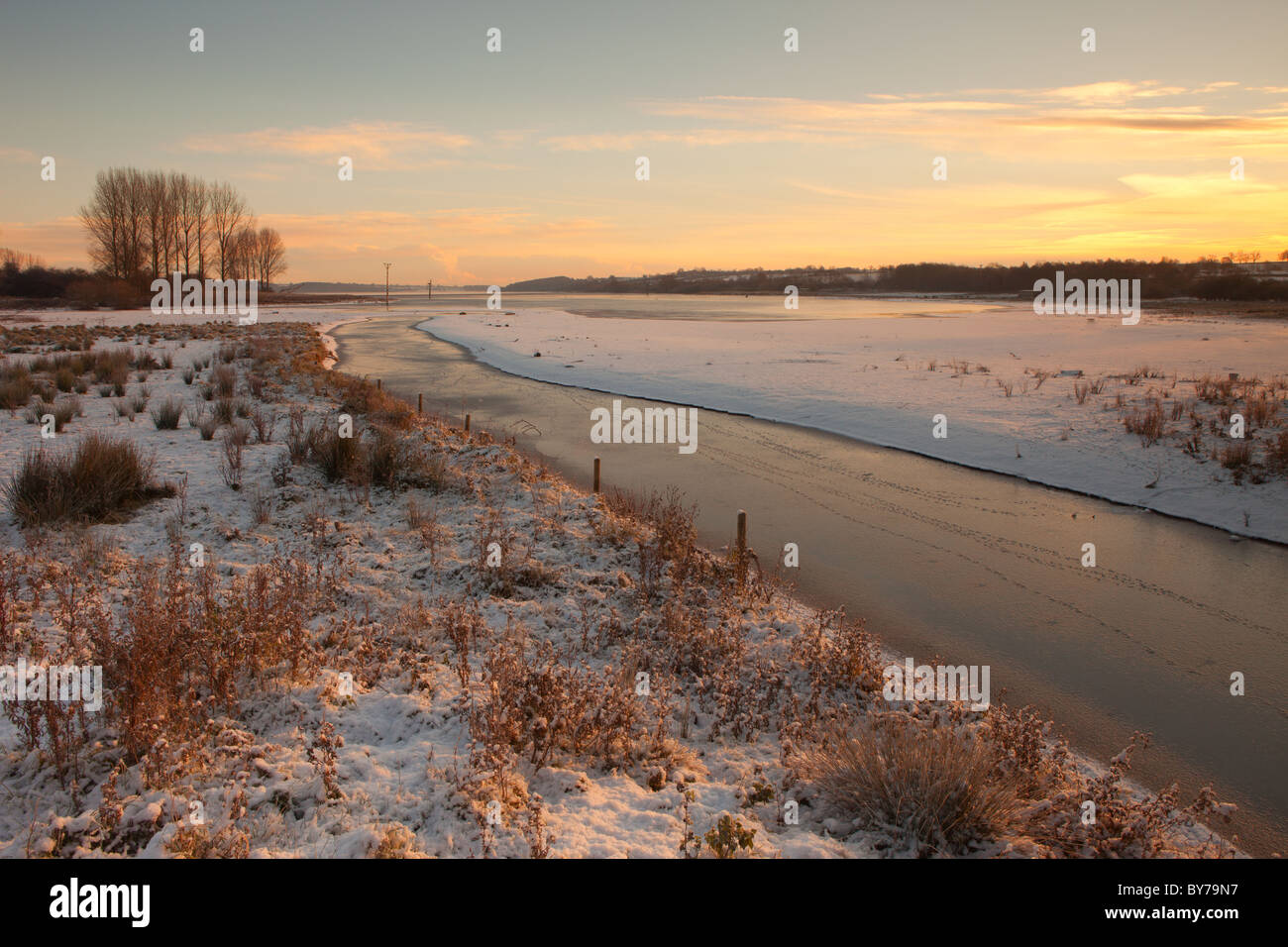 Sunrise, Rutland Water Stock Photo - Alamy