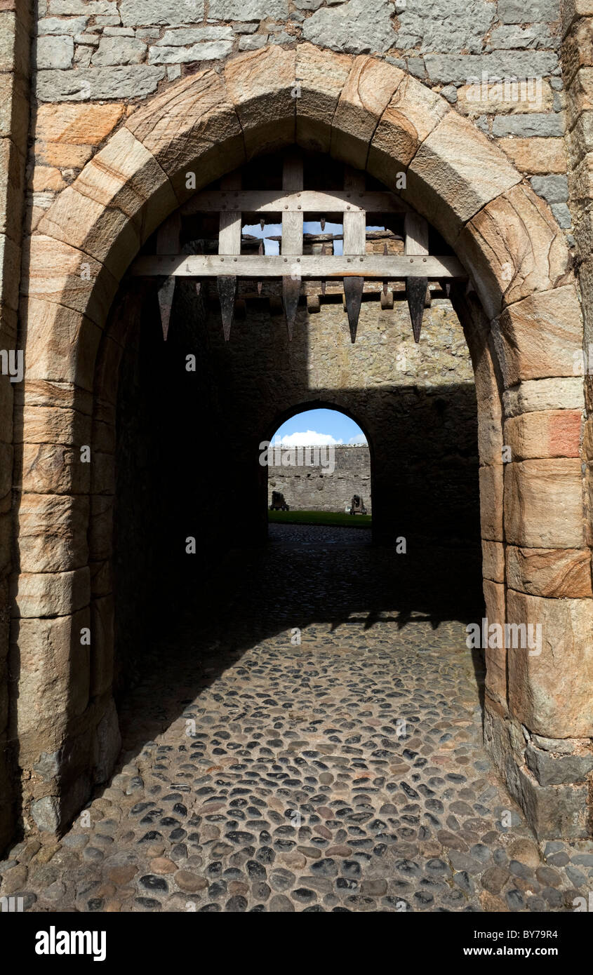 Portcullis Castle High Resolution Stock Photography and Images - Alamy