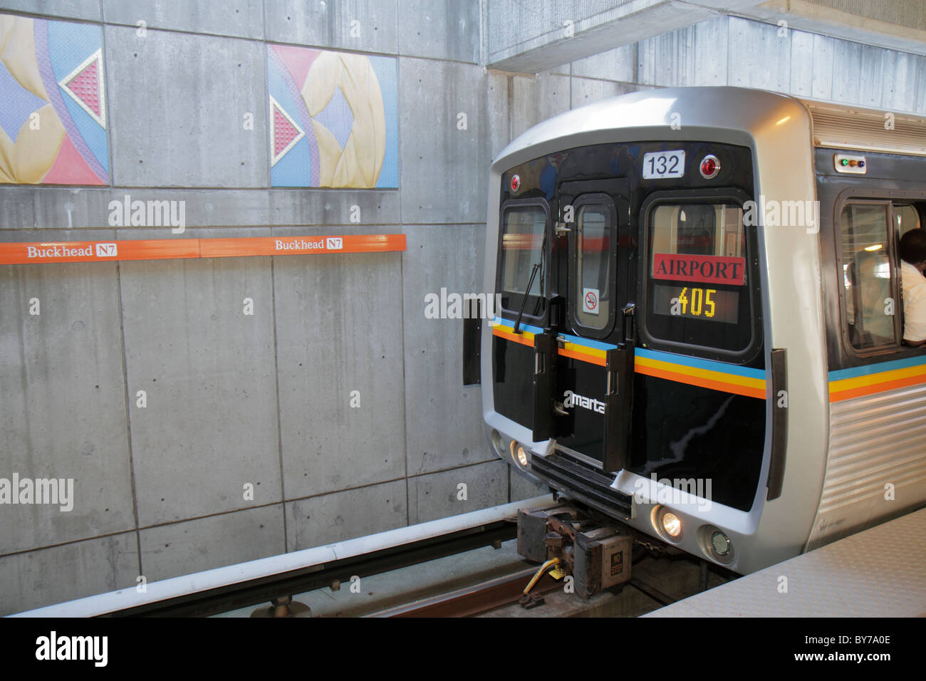 Atlanta Georgia,Buckhead,Peachtree Street,MARTA,Buckhead Station,subway ...