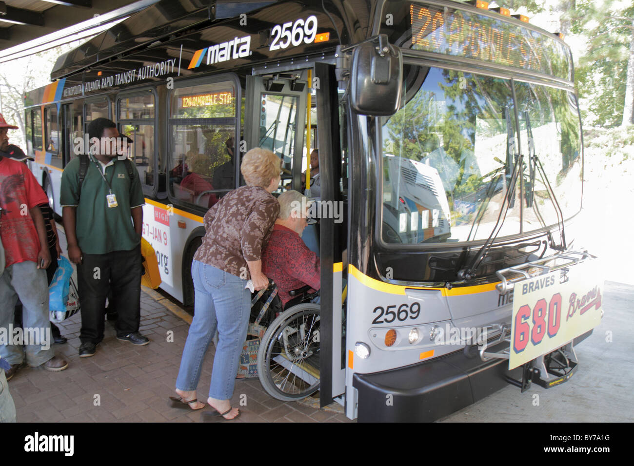 Handicapped Bus High Resolution Stock Photography and Images - Alamy