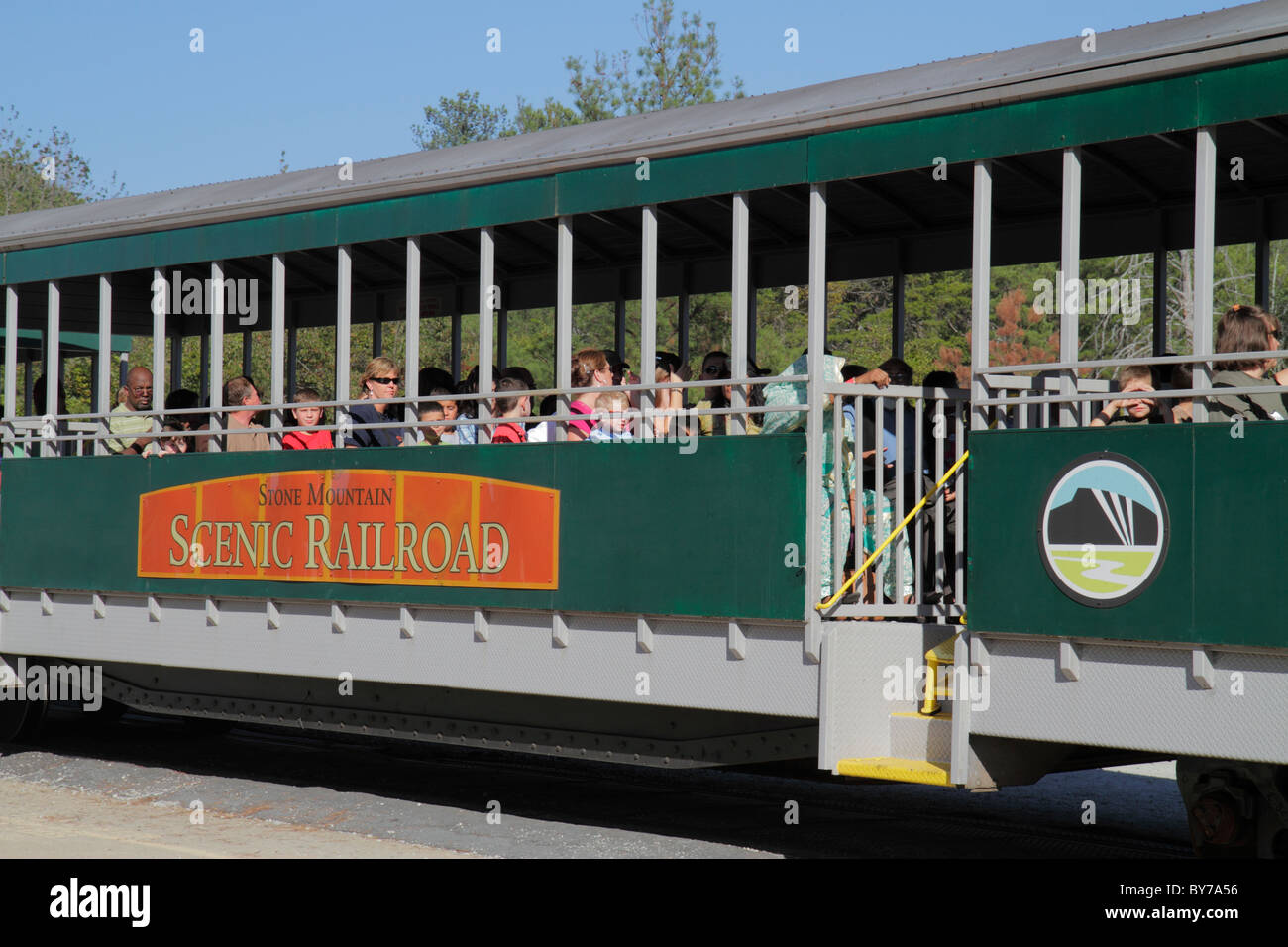 Stone mountain scenic railroad hi-res stock photography and images - Alamy