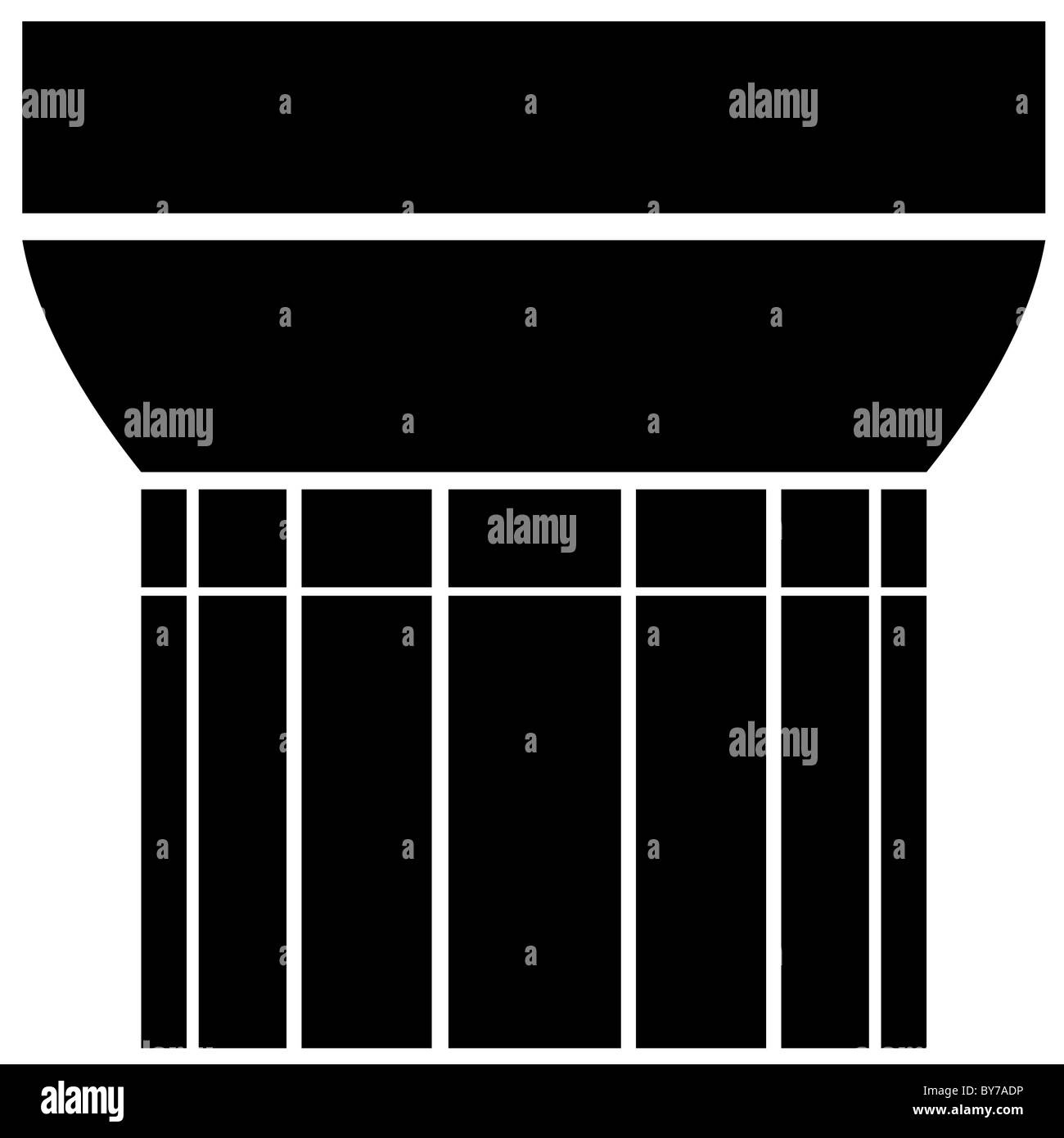 An image of a doric column Stock Photo - Alamy