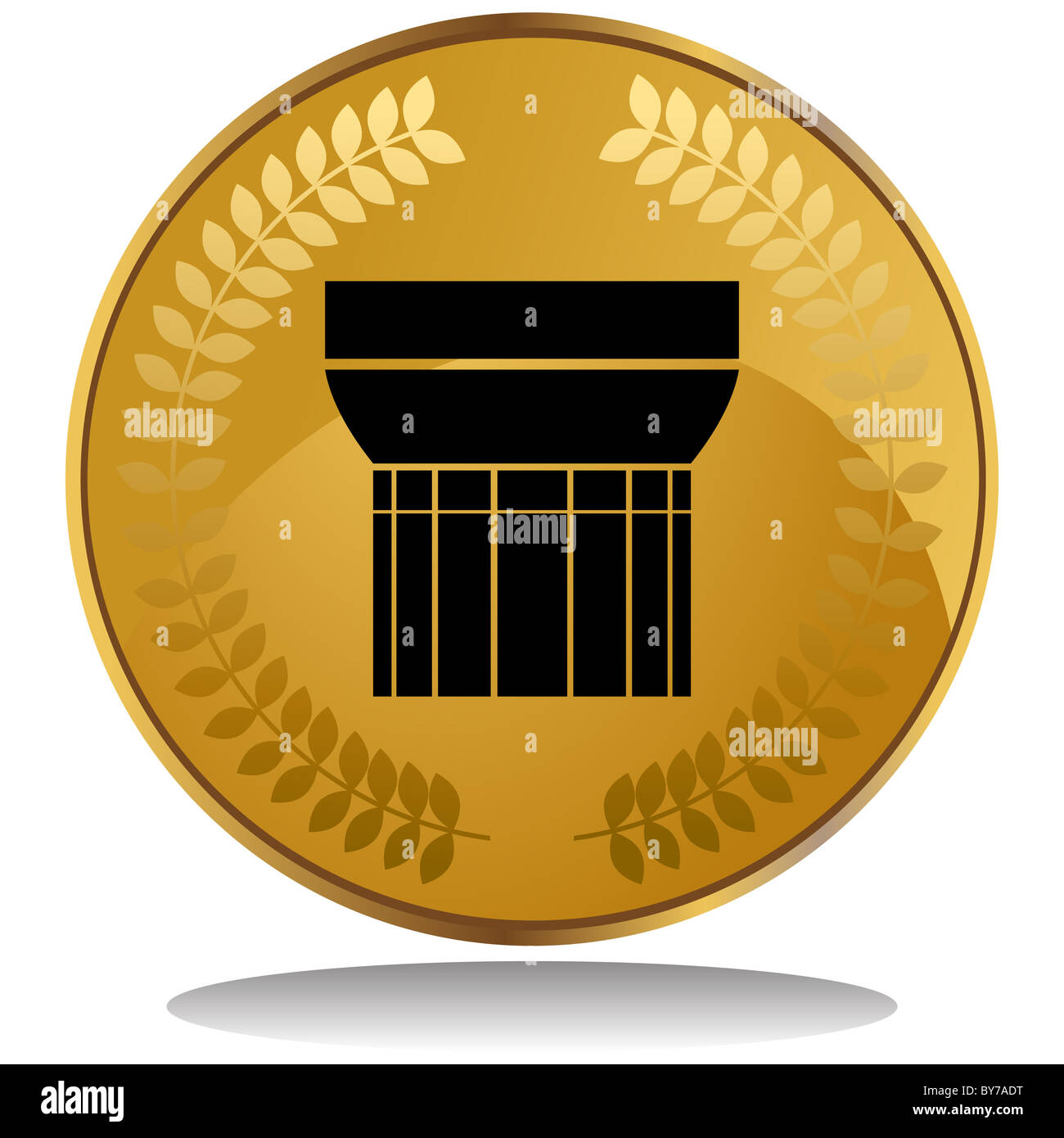 An image of a doric column Stock Photo - Alamy