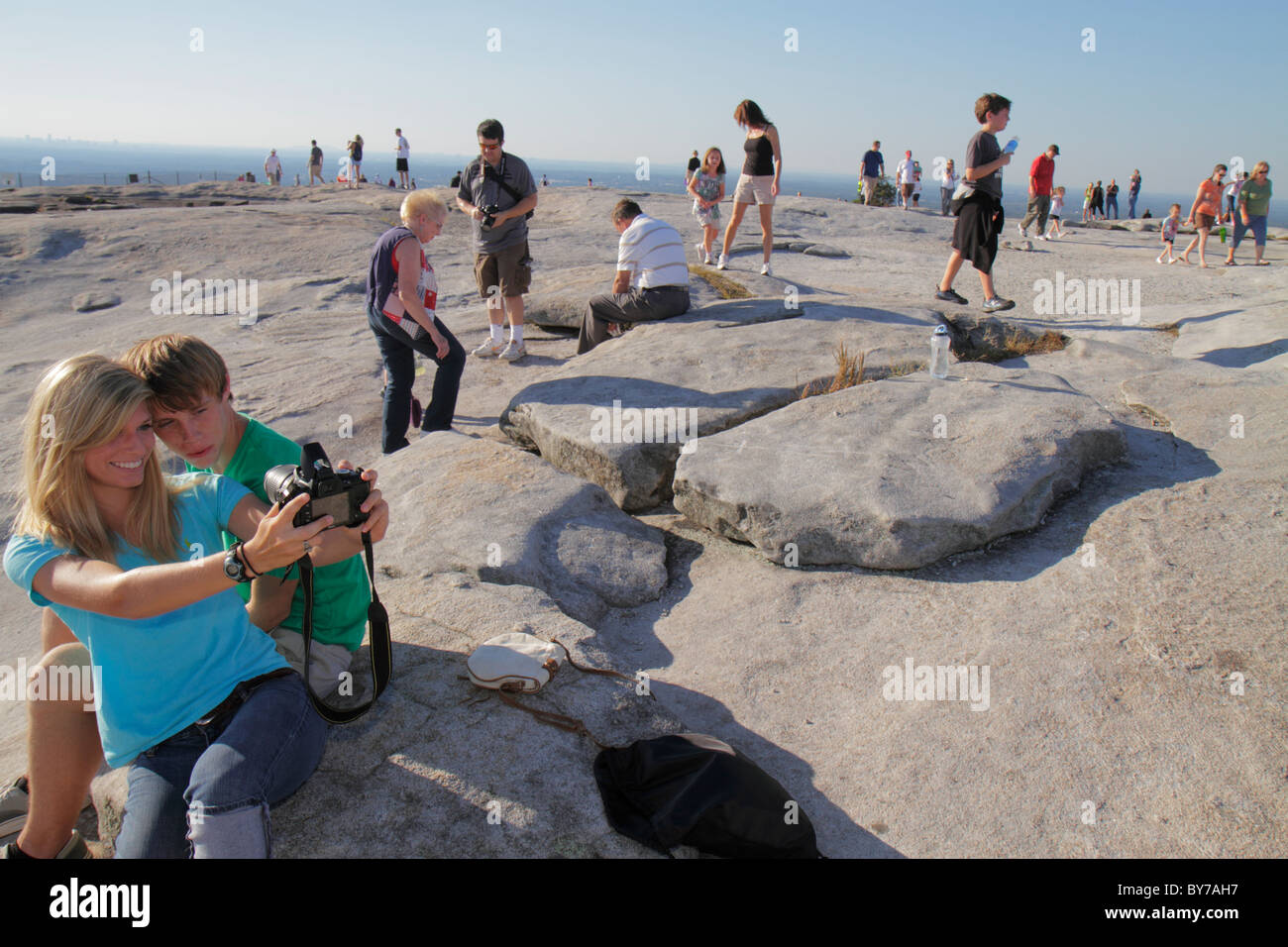 Atlanta Georgia,Stone Mountain Park,quartz monzonite,monadnock,geology ...