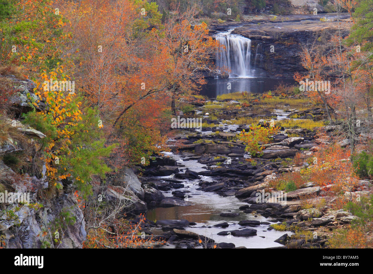 Little River Falls, Little River Canyon National Preserve, Fort Payne ...