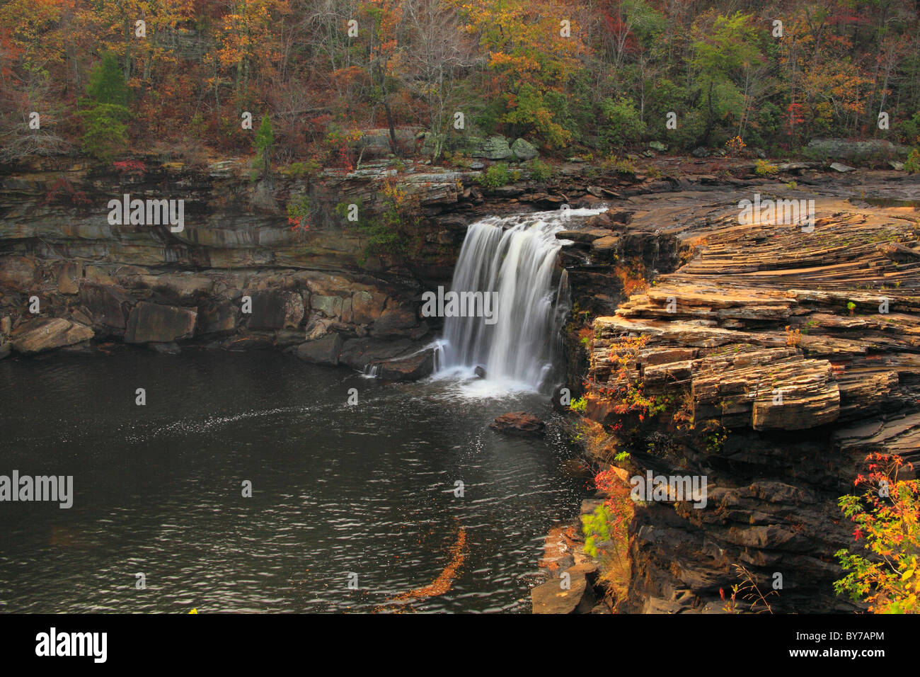 Little River Falls, Little River Canyon National Preserve, Fort Payne ...