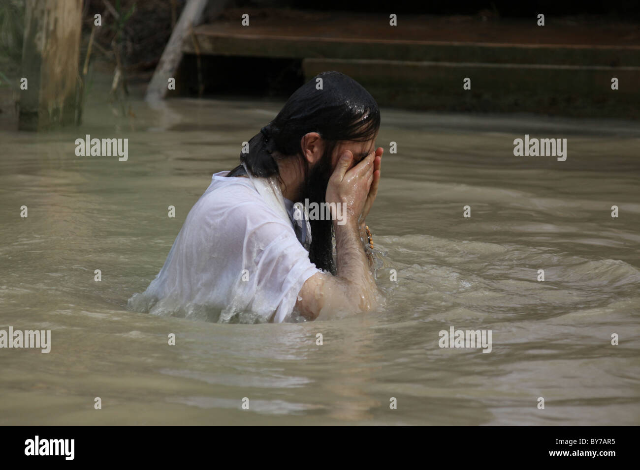 Eastern orthodox baptism hi-res stock photography and images - Alamy