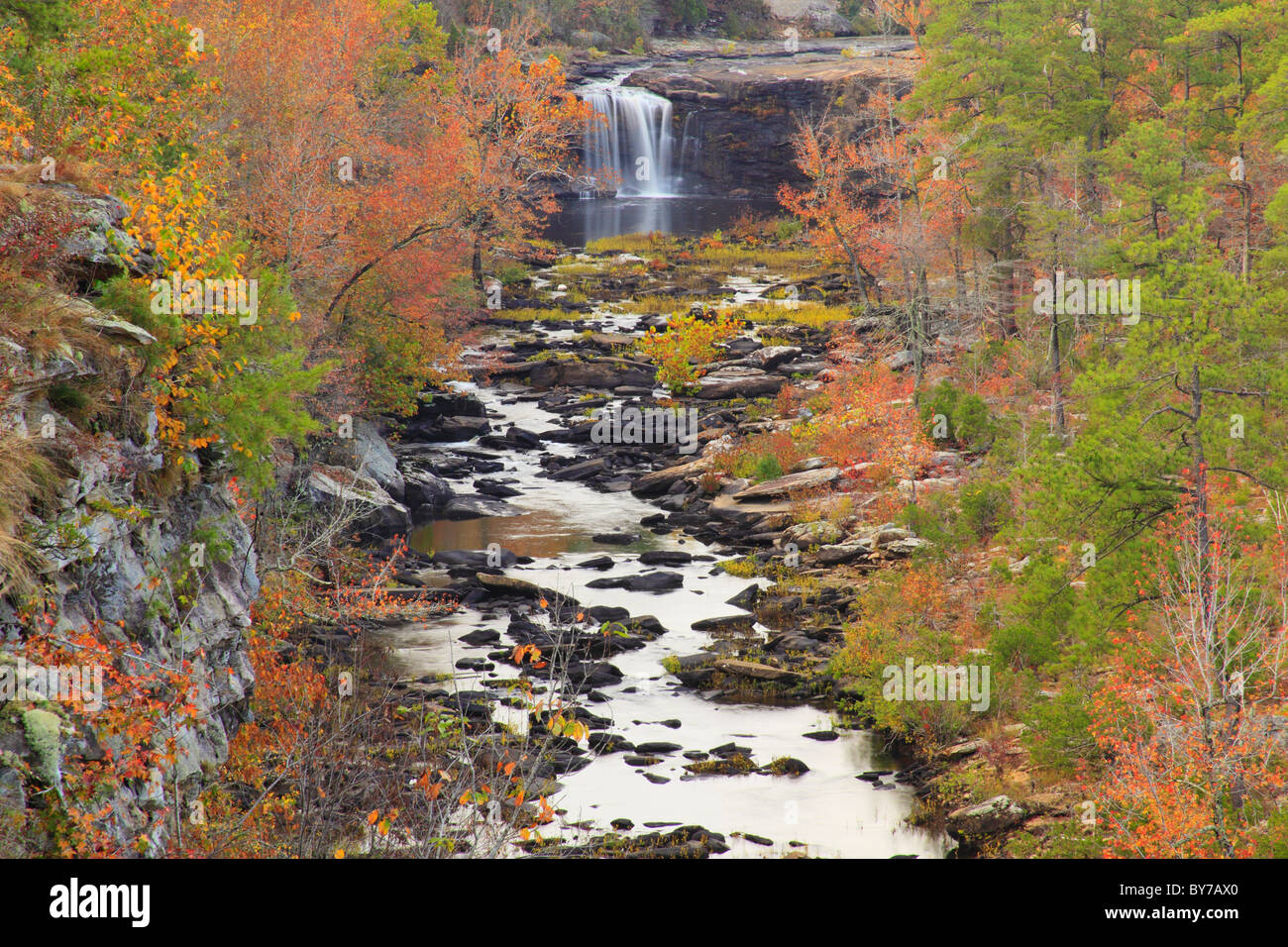 Little River Falls, Little River Canyon National Preserve, Fort Payne ...