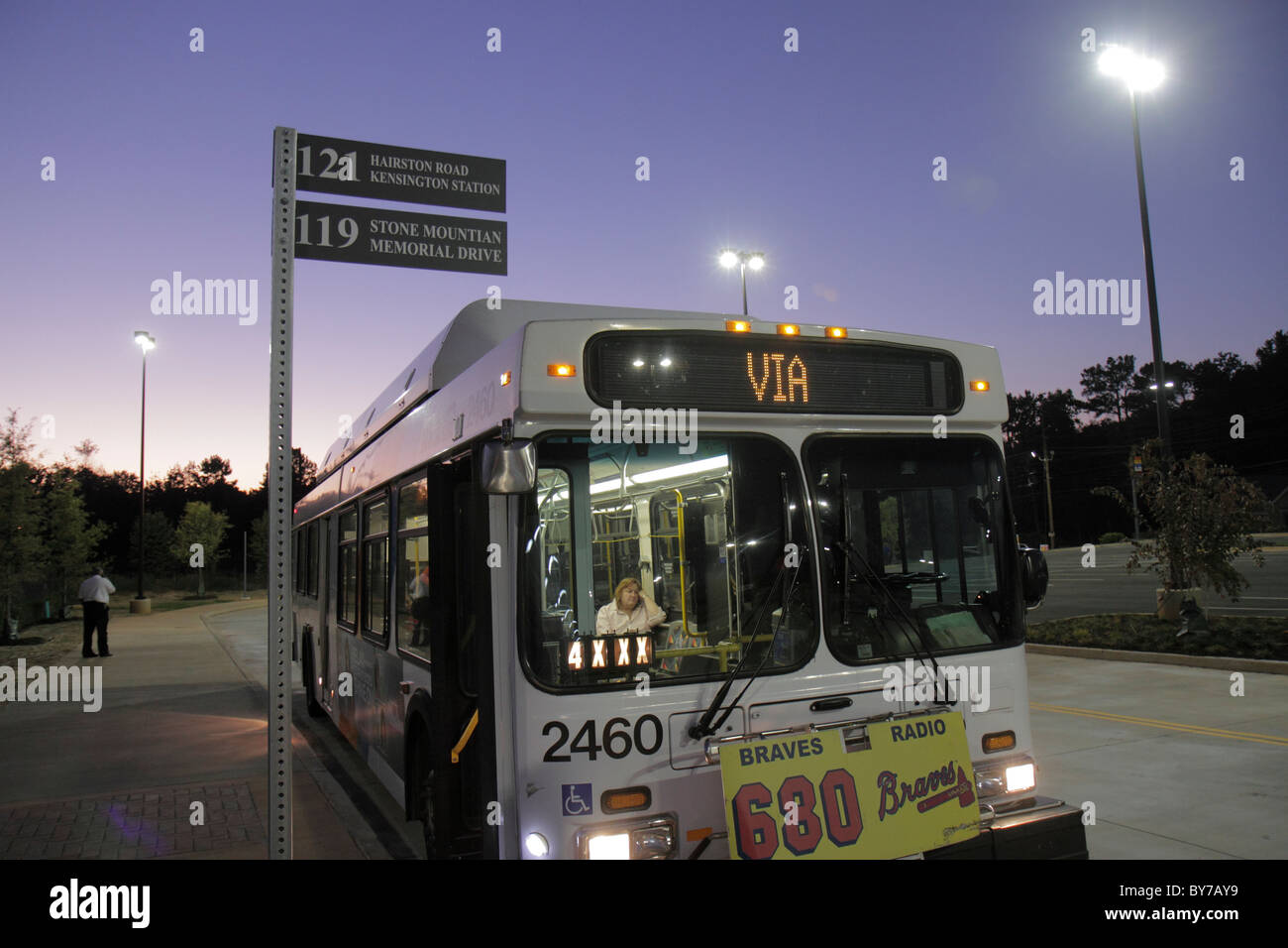 Stop Public Bus High Resolution Stock Photography and Images - Alamy