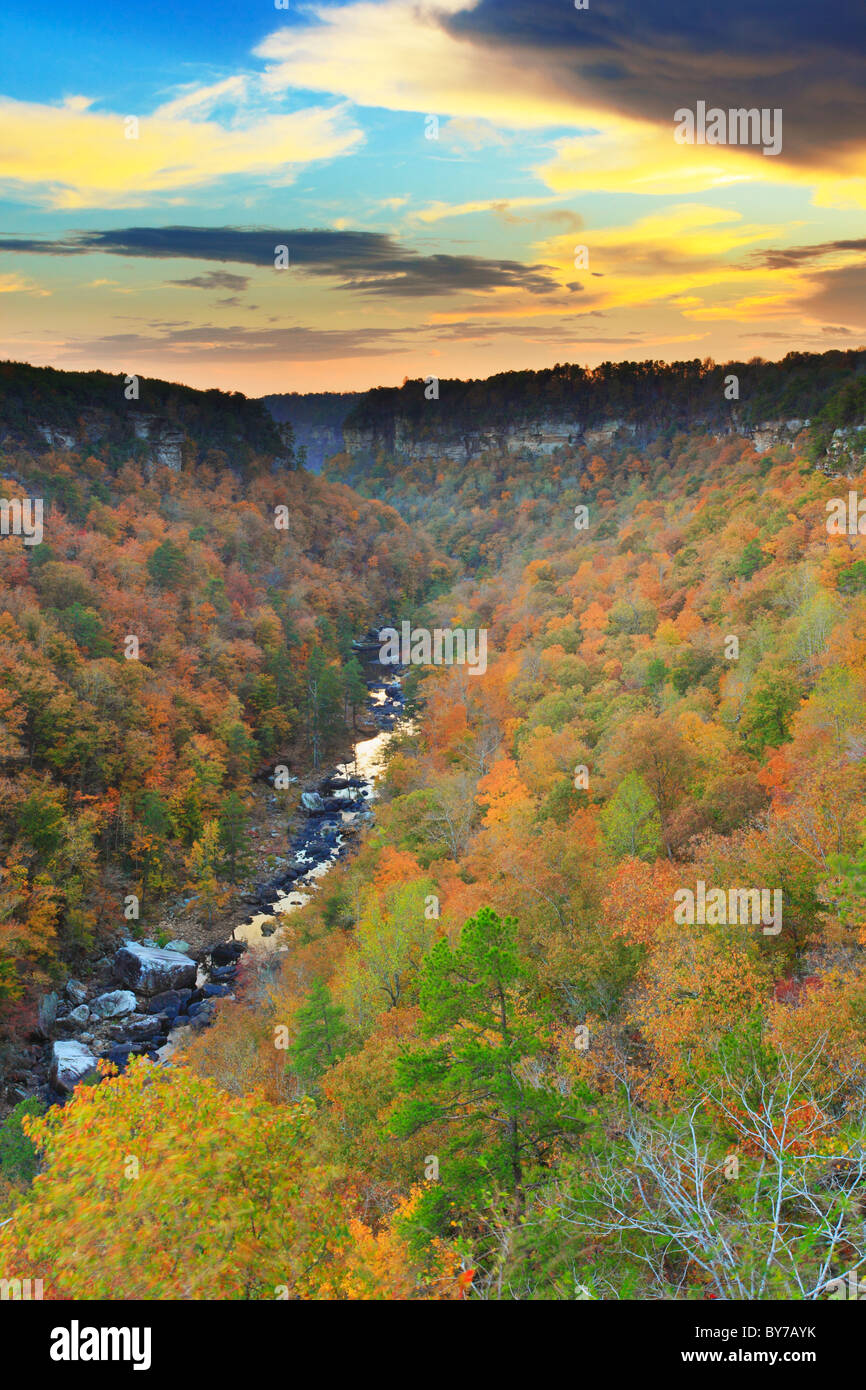 Wolf Creek Overlook, Little River Canyon National Preserve, Fort Payne ...
