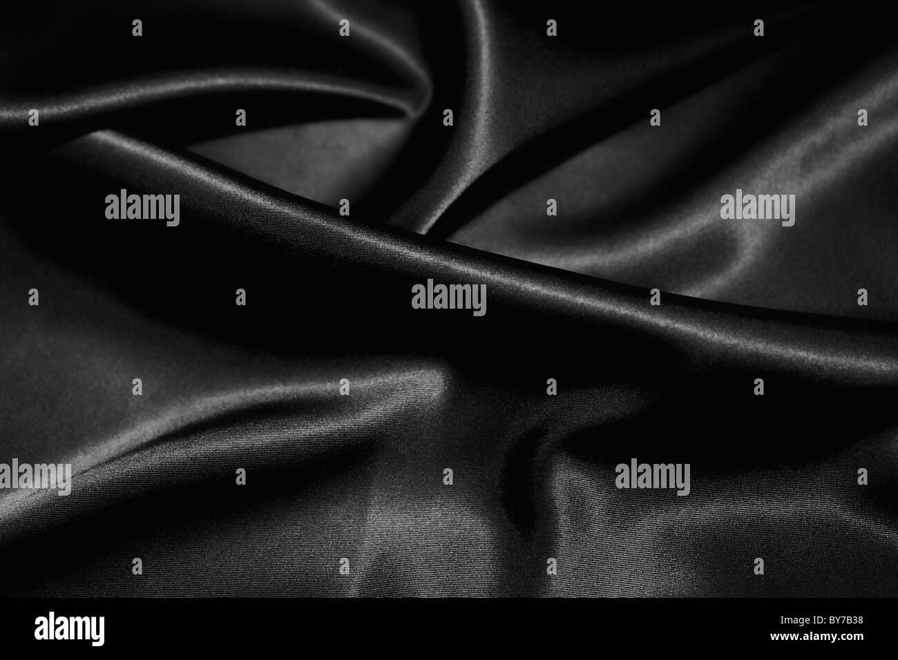 texture of a black silk Stock Photo - Alamy