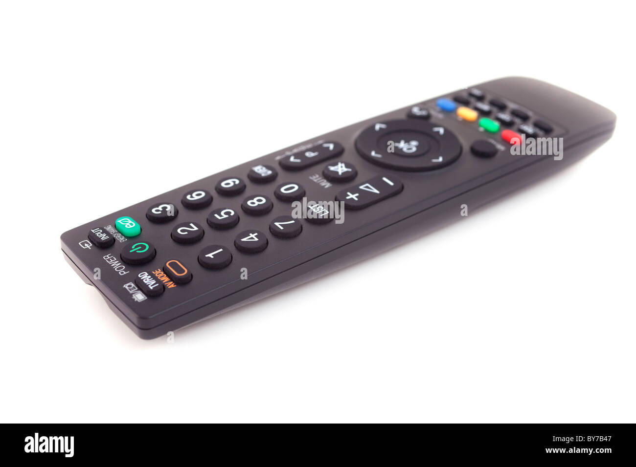 Wireless Infrared Cable Television Remote Control Device Stock Photo ...